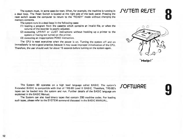 System 80 User Manual